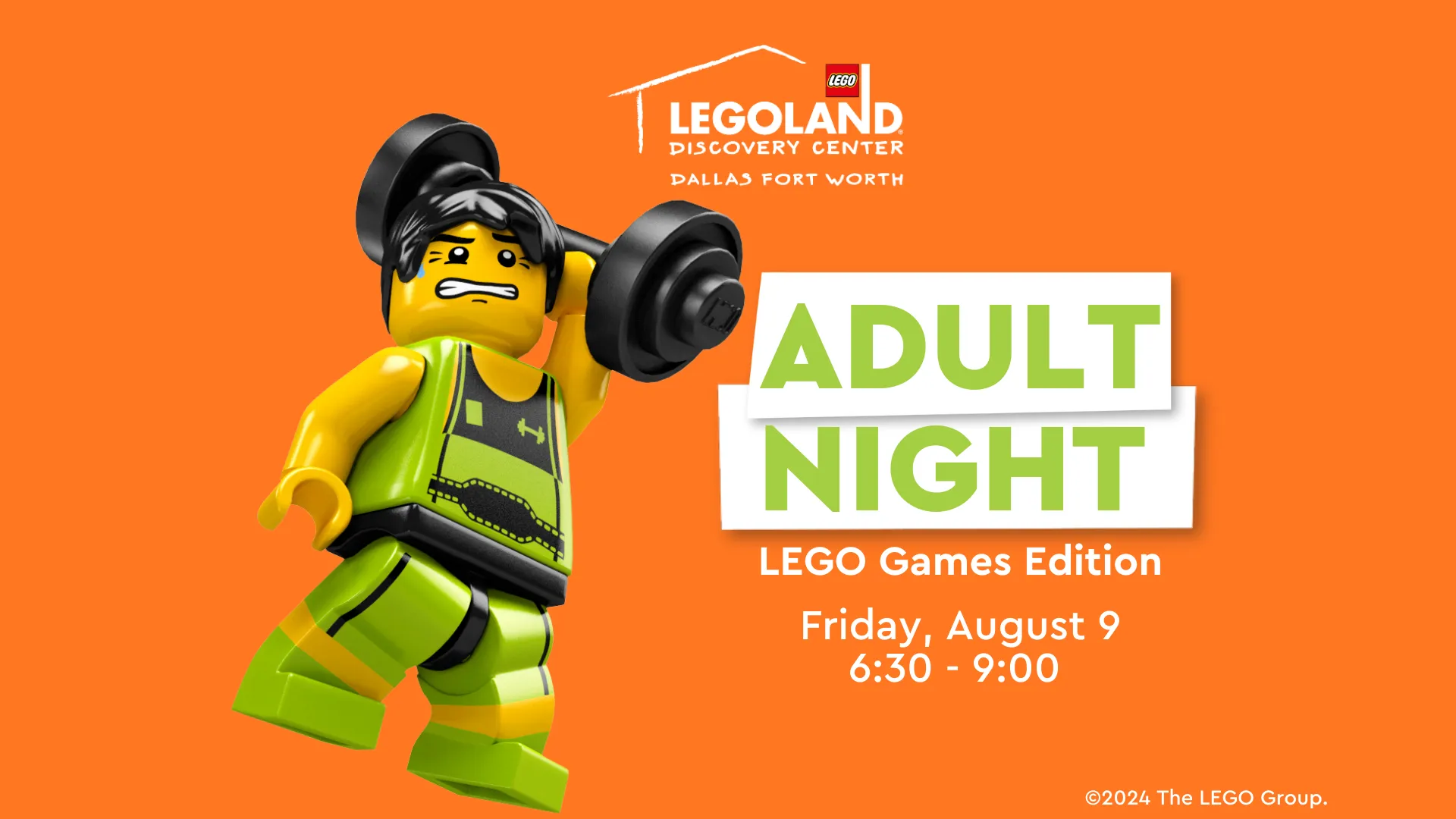 Adult Night | LEGOLAND Discovery Center Dallas/ Fort Worth